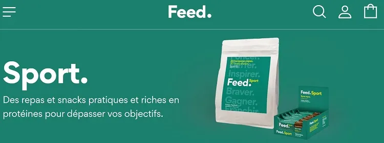 Feed : Avis sur les Repas et Snacks en Poudre